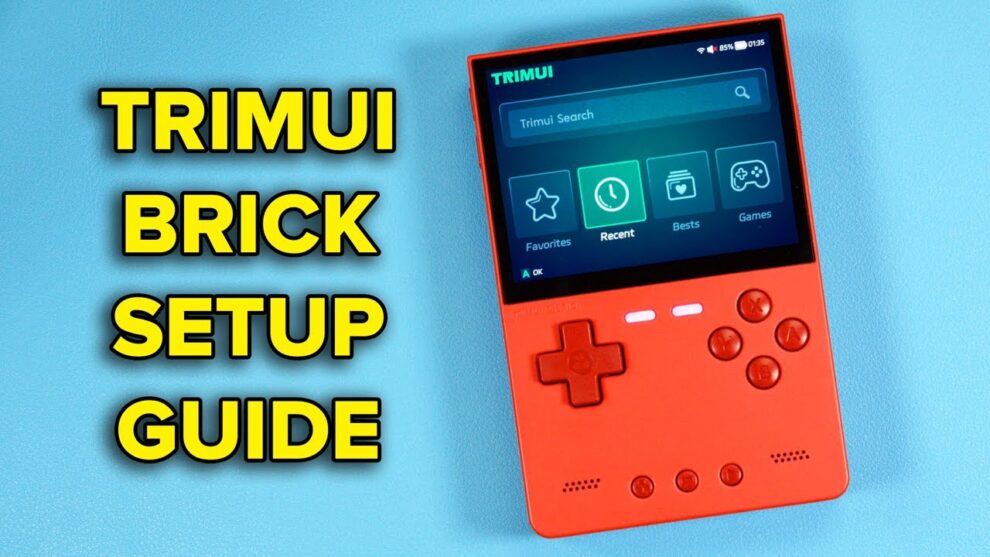 TRIMUI Brick Setup Guide for New Users: SD Card, First Boot and ...